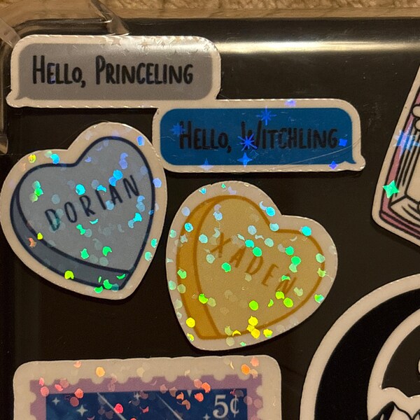 Hello Princeling Hello Witchling Text Sticker, 3 Sizes to Choose From ...