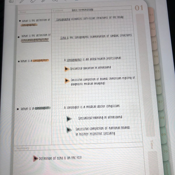 Digital Cornell Notebook, Digital Notes, Cornell Journal, Goodnotes ...