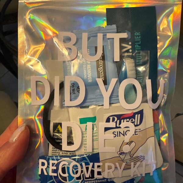 Bachelorette Party Hangover Kit | Bridal Party Favors | Girls' Night ...