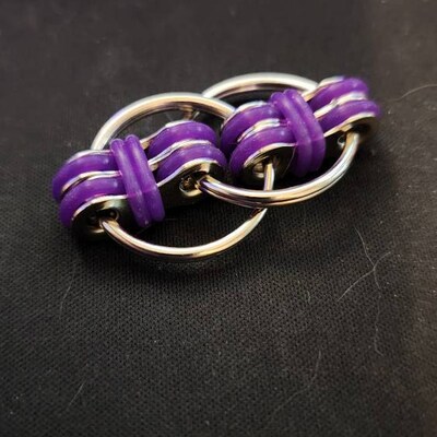 The Wave Bike Chain Link Fidget Toy - Etsy