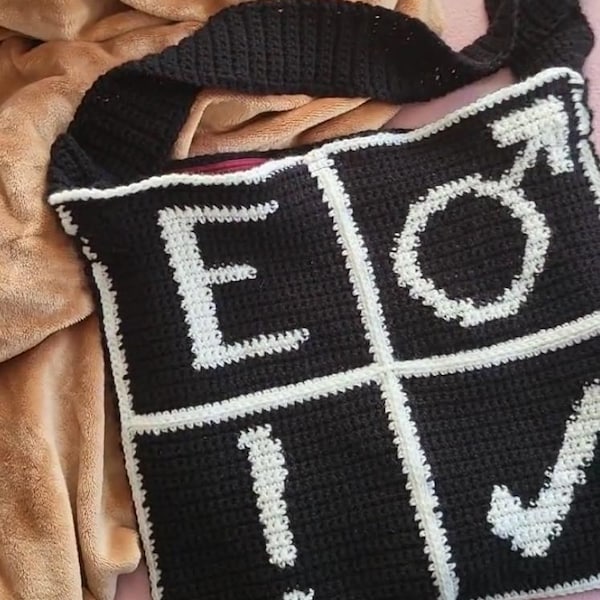 Crochet Ao3 Tapestry and Tote Bag Pattern Bundle, Alpha Patterns ...