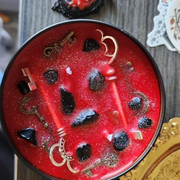 Poison Tea Cup Candles, Gothic Tea Cup Candles - Etsy