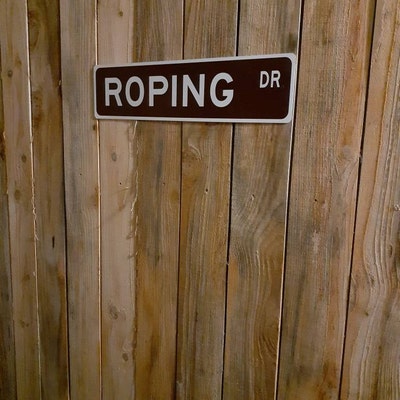 Roping, Roping Sign, Roping Fan, Roping Participant, Roping Gift, Rodeo ...