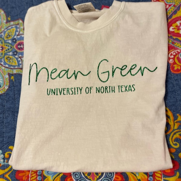 Custom College Slogan, Mascot University Tshirt- Comfort Colors Long ...