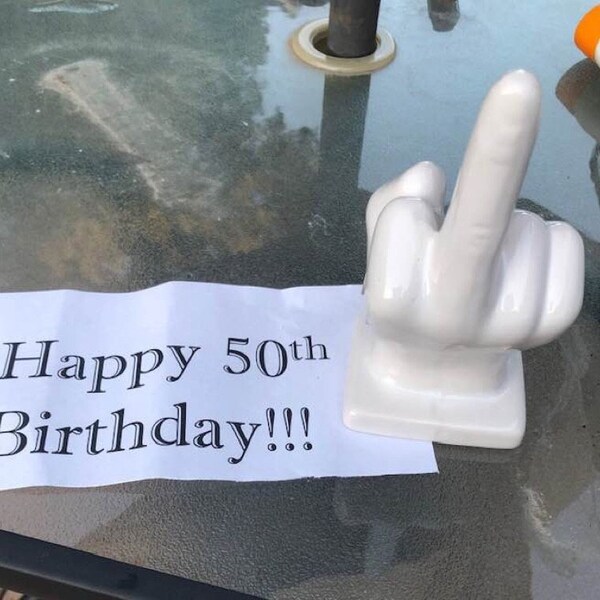 Middle Finger Statue in Different Colors - Etsy