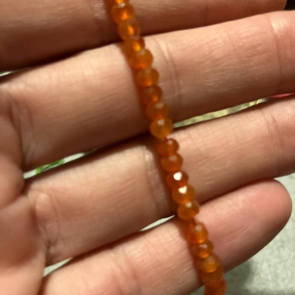 Natural Brazil Amethyst Beads, Faceted Rondelle Beads, 5mm Amethyst ...