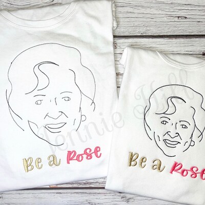 Golden Girls Embroidery Download Lightly Stitched-sketch - Etsy