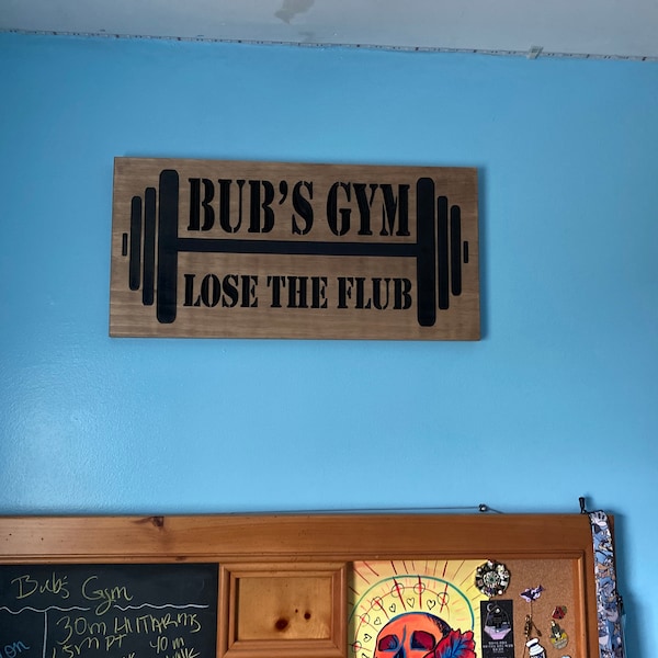 Home Gym Sign - Workout Room Decor - Gym Gifts (CWD-363) - Etsy