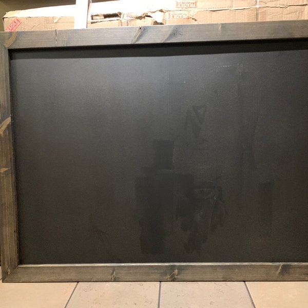 Huge Chalkboard 48"x36" MAGNETIC, Kitchen Menu Chalkboard, Big ...