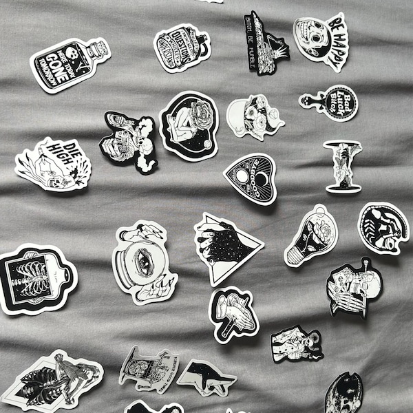 25/50 Vinyl Mental Health Stickers, Die Cut Decal Set, Waterproof ...