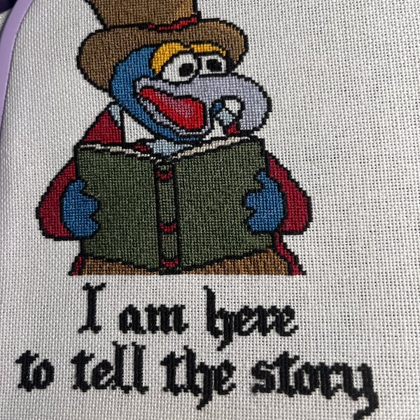 Christmas Carol Cross Stitch Pattern. Puppet, Dickens, Tiny Tim ...