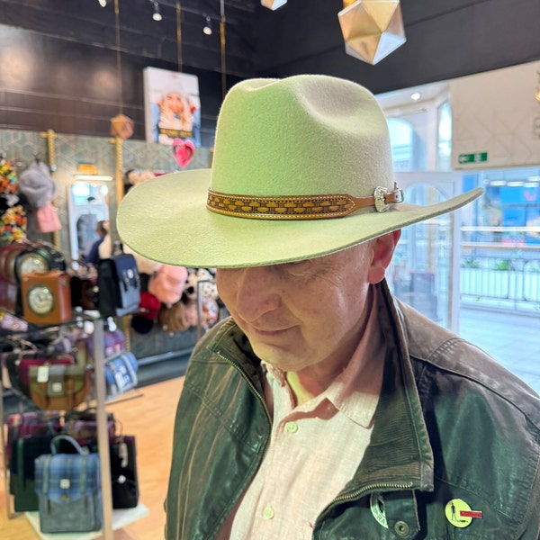 Alligator Ranger Belt Custom Handmade and Custom Silver 4 Piece Buckle ...