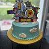 Toy Story Cake Topper W/ Confetti & LED Lights Woody Buzz Lightyear Two ...
