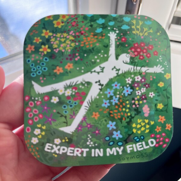 Expert in My Field Stickers & Magnet - Etsy