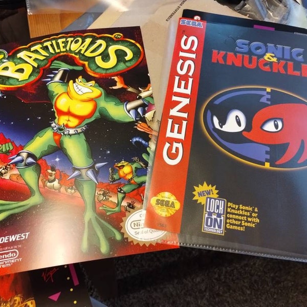 SNES Box Art A4 Prints (297x210mm) Super Nintendo Entertainment System ...