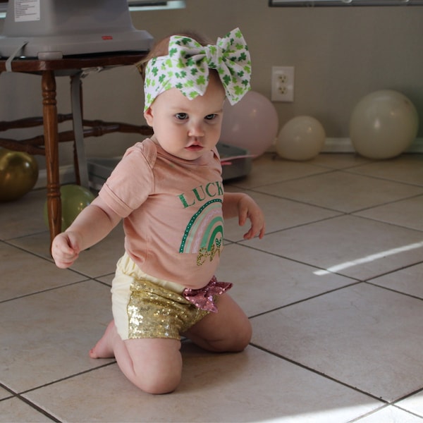 Gold Baby Sequin Shorts, Baby Shorts, Birthday Outfit, Holiday Outfit ...