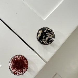 Antique Copper Spice Resin Cabinet Knobs, Farmhouse, Boho, Unique Knobs ...