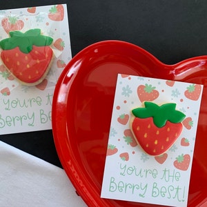 Valentines Printable Mini Cookie Card 3.5 X 5 - Etsy