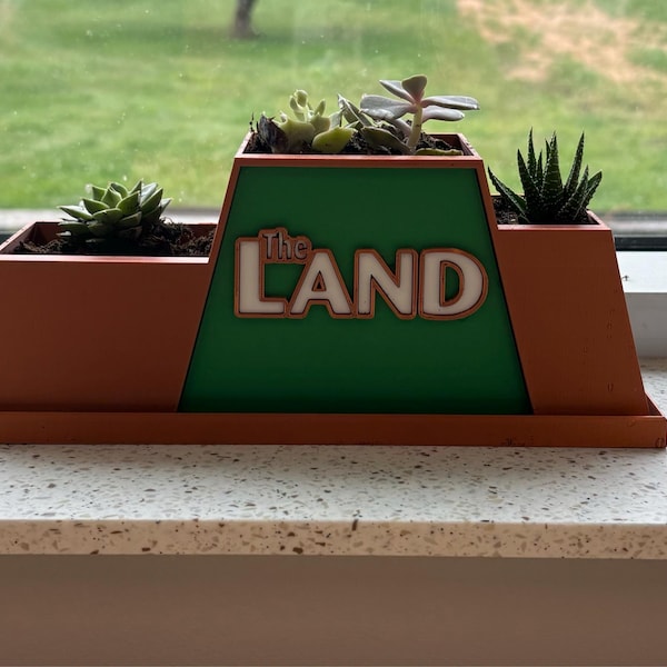 EPCOT the Land Pavilion Inspired Planter: Christmas Gift for Mom - Etsy