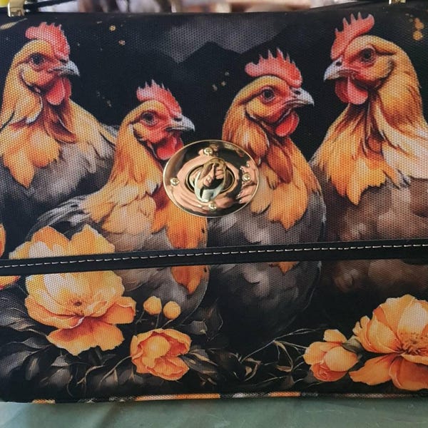 Emerald Green Dragon Purse, Unusual Fantasy Gift, Canvas Satchel Purse ...
