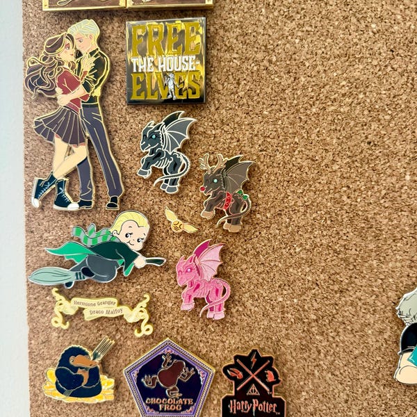 New Plushie School Crest Enamel Pin - Etsy