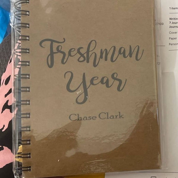 Writing Journal, Freshman Year, High School, College Freshman Journal ...