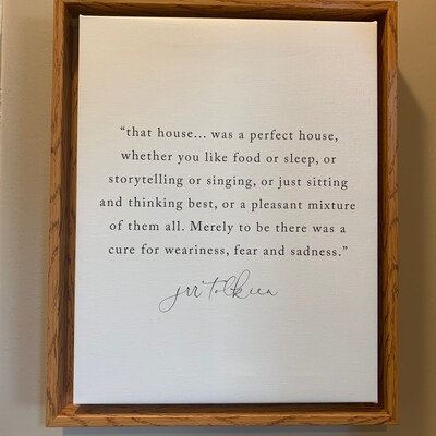 That House Was A Perfect House Quote Printable, Literature Wall Art ...