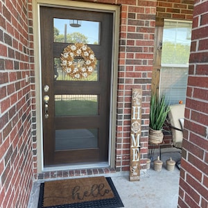 5 Ft Sign / but First We Pray Sign / Farmhouse Wall Decor / | Etsy