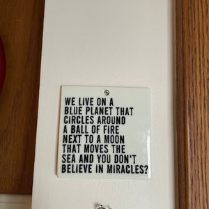 Rumi Quote Ceramic Magnet Fridge Magnet Inspirational Quote Daily ...