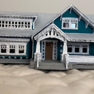 Classic Pavillon House N Scale 1:160 for Diorama Modeling Kit ...