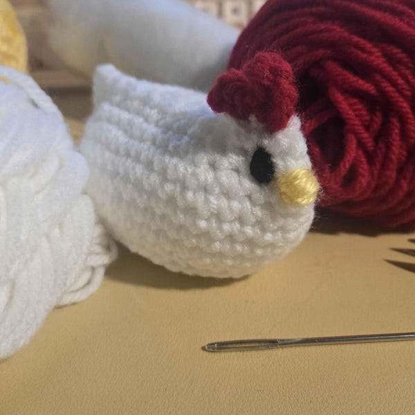 No Sew Chicken Crochet Pattern Bundle, Crochet Animal, Chicken Plush ...