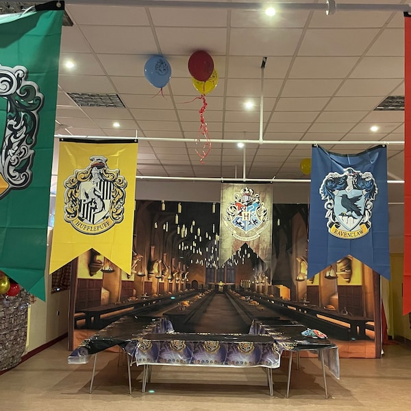 Dinning Hall Magic School Birthday Photography Studio Backdrop ...