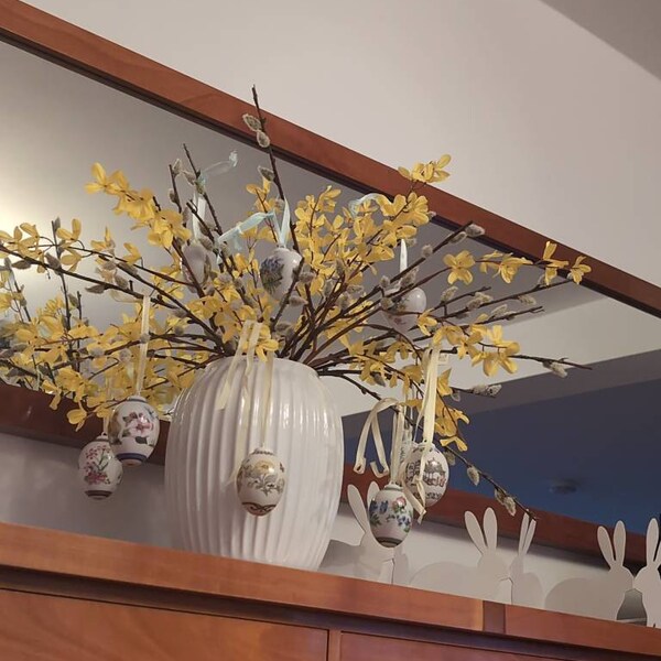 Artificial Jasmine Drooping Bush 80 Cm - Etsy