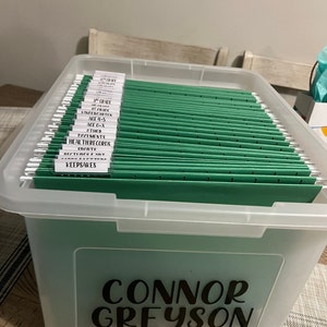 End of Life DIY File Kit Emergency File Kit Caretaker File - Etsy