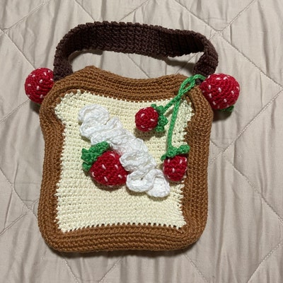 Toastie Bread Bag Crochet Pattern - Etsy