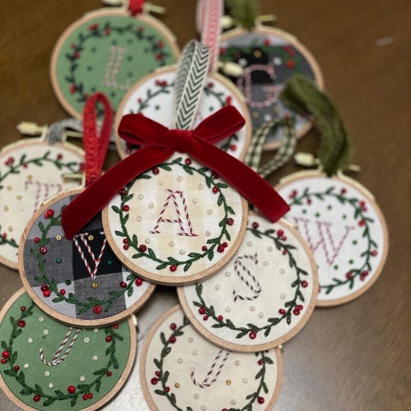 Floral Alphabet Hand Embroidery PDF Pattern, Instant Digital Download ...