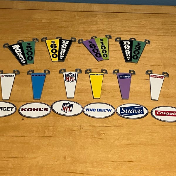 Wheel of Fortune - Wheel Wedges (2 Inches Long) to Go With Wheel-of ...