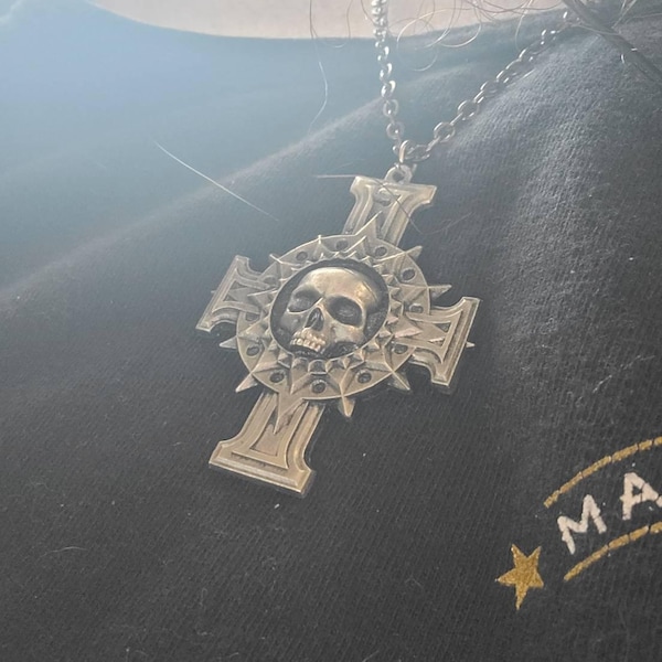 Inquisition Rosette Cross Pendent - Etsy