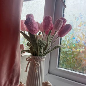 Crochet Rose Flower,finished Hand Made Flowers,wedding Accessories ...