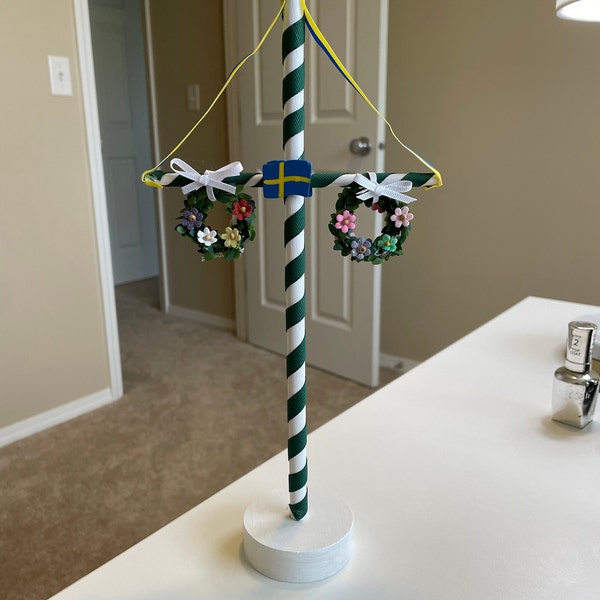 Santa Nisse Tomte of the Forest Decoration Handmade Sandinavian - Etsy