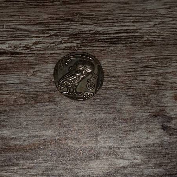 Ancient Greek Silver Athenian Tetradrachm Coin 450BC. Owl of Athena ...