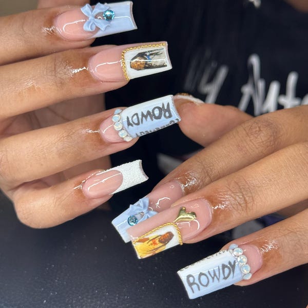 Custom Photo Nail Art Waterslide Decals | Custom Water Decals for ...