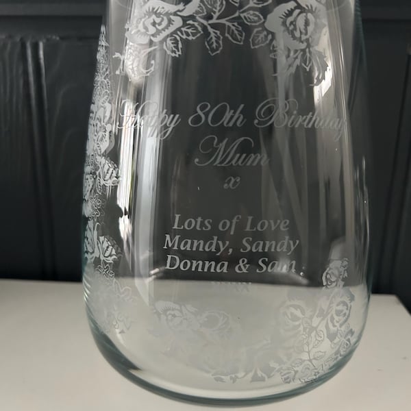 SAFARI GLASS | 36cl Stemless Wine / Water Glass With Safari Frieze ...