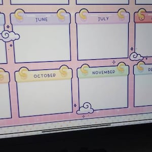 Kawaii Habit Tracker, Habit Tracker Printable, Planner Templates ...