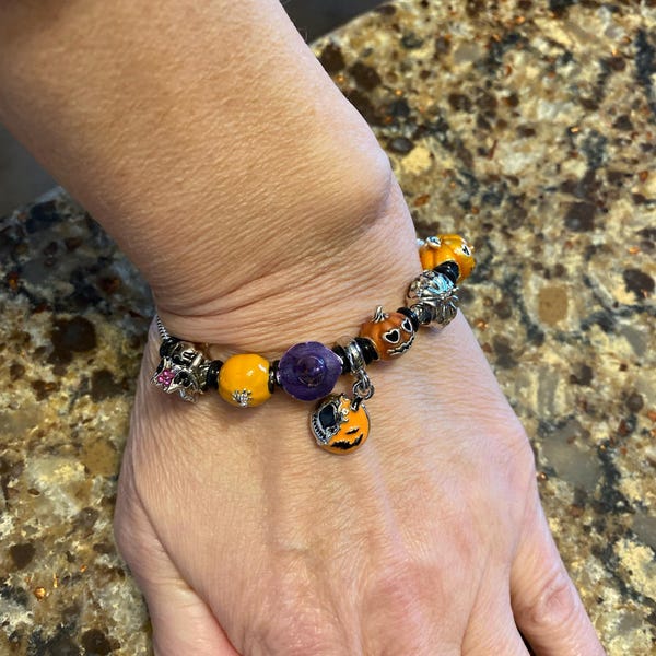 Wicked, Alphaba Inspired European/pandora Style Gold and Green Color ...