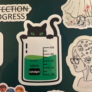 Crime Scene Kitties, Forensics Cat Stickers, Crime Scene Technician ...