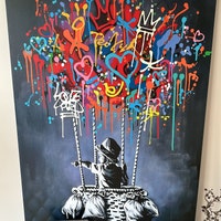 Waiter Monkey Canvas, Monkey in Suit Art, Monkey Human Painting, Worker ...