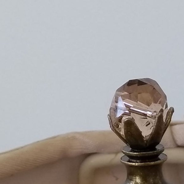 Brass Lamp Finial Base. Create Your Own Unique Lamp Finial Polished ...