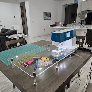 BERNINA Sewing Acrylic Extension Tables, Bernina Sewing Extension ...