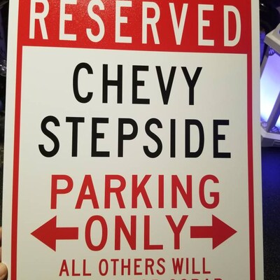 SSR Parking Sign, SSR Sign, Chevy SSR , Ssr Sign, Ssr Gift, Ssr Truck ...